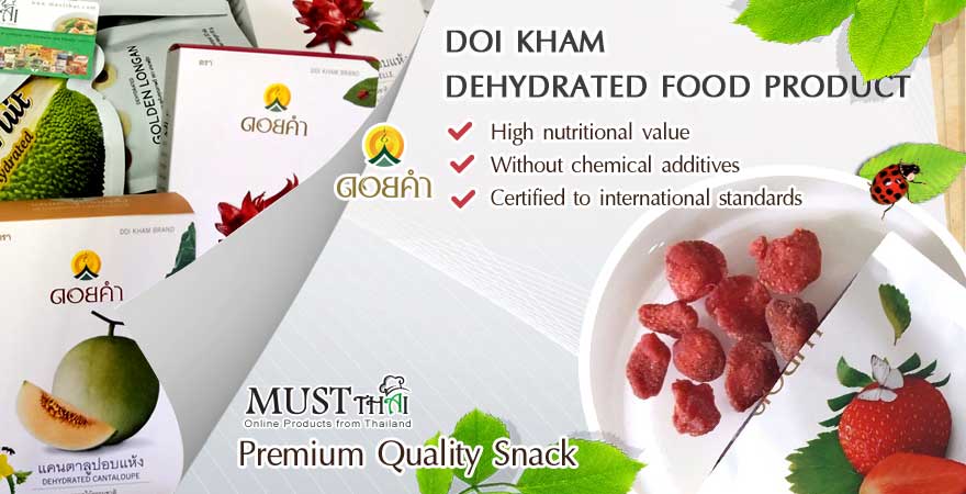 Dehydrated Fruit Snack “Doi Kham” - Thai grocery online
