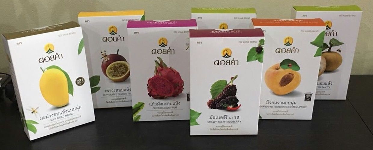 Dehydrated Fruit Snack “Doi Kham” - Thai grocery online